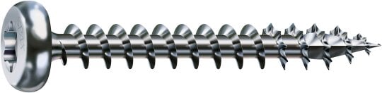 SPAX Halbrundkopf T-STAR plus 4CUT Vollgewinde WIROX A3J 4,5x16 - 100